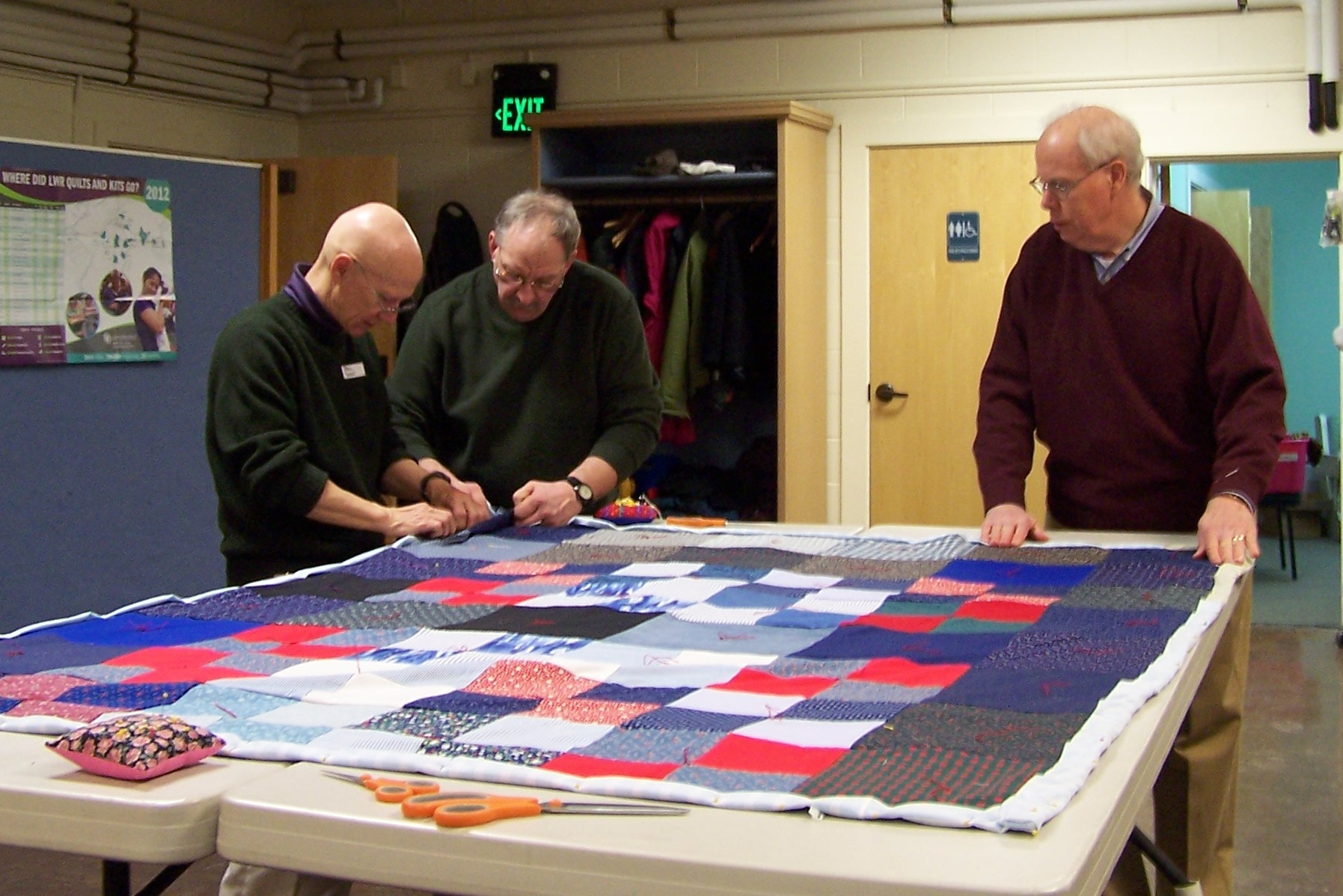 Disaster Relief Quilting – Our Savior Lutheran Church and Campus Ministry