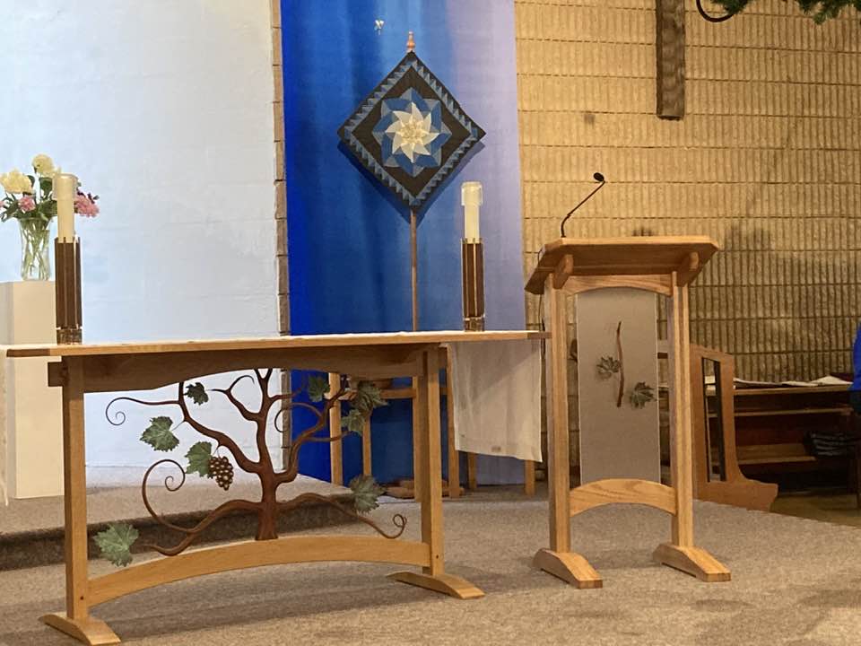 Our New Ambo and Children’s Crosses – Our Savior Lutheran Church and ...